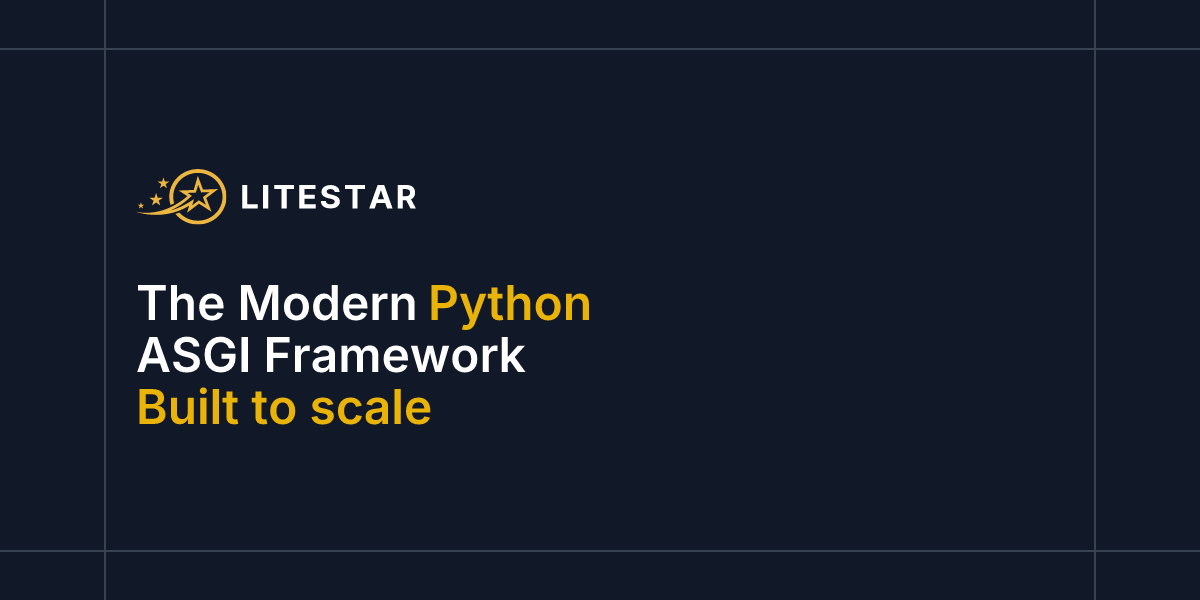 Litestar: The Modern Python ASGI Framework